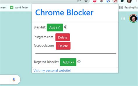 Chrome Website Blocker for Google Chrome - Extension Download
