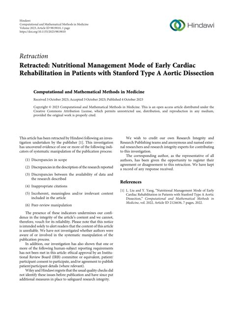 Pdf Retracted Nutritional Management Mode Of Early Cardiac Rehabilitation In Patients With