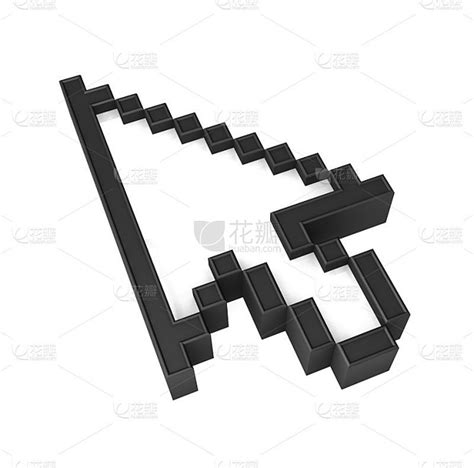 程式化的3d箭头光标