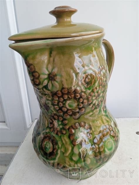 Кувшин глечик з кришкою ЛКСФ 116613980 купити Violity