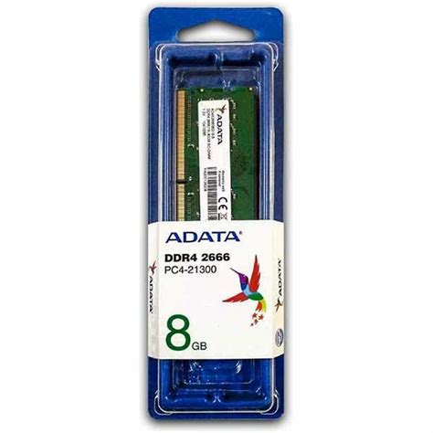 8gb Ddr4 Adata So Dimm 2666 Pc4 21300 Vrtechss E Store