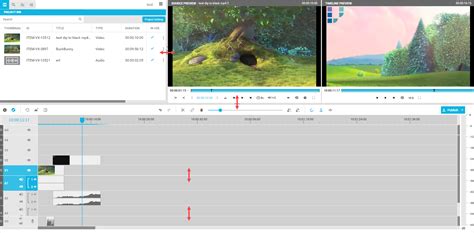 adjust timeline view and hide tracks [ve ug]