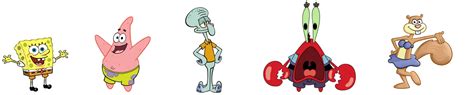 Spongebob Characters And Their Personalities