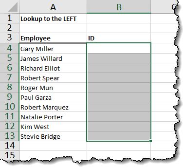 How To Do A Left Lookup With Xlookup Xelplus Leila Gharani