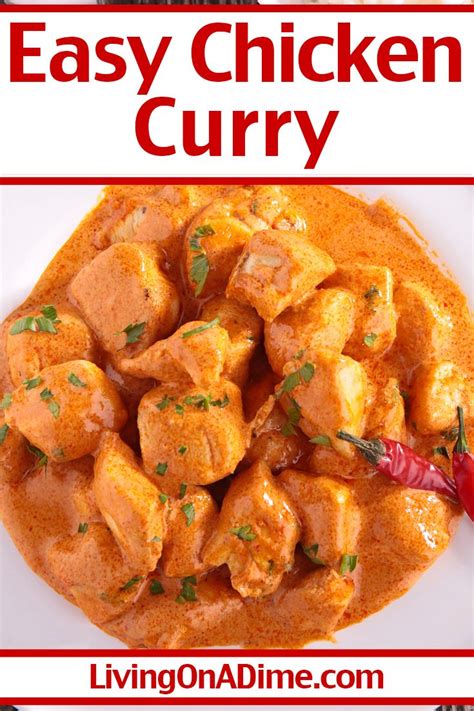 Easy Chicken Curry Artofit