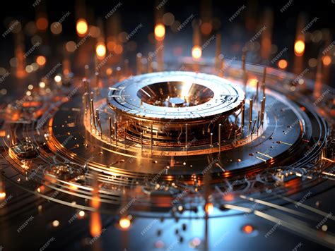 Premium Ai Image Data Storage Center Quantum Computing Database Cloud Computing Concept