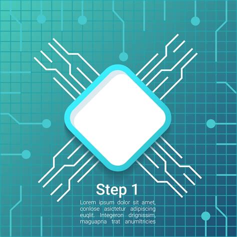 Premium Vector Iot Technology Infographic Chart Design Template