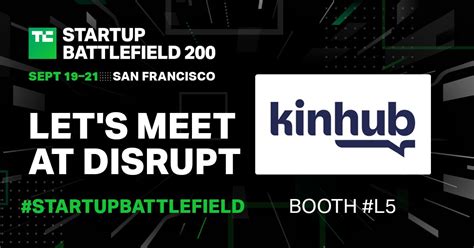 kinhub on linkedin saas startupbattlefield tcdisrupt2023
