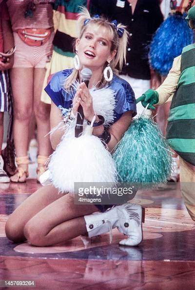 Maria Da Graça Xuxa Meneghel Better Known As Xuxa Appears On A