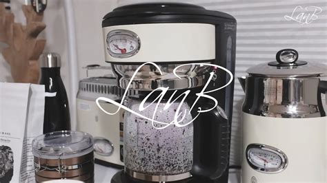 홈카페 러셀홉스 커피메이커 Russell Hobbs Coffee Maker Youtube