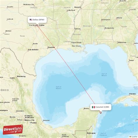 Direct Flights From Dallas To Cozumel Dfw Czm