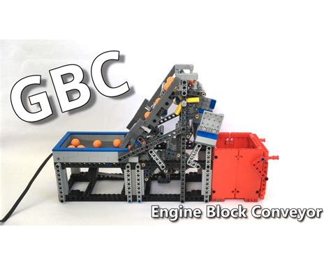 Lego Moc Lego Gbc Engine Block Conveyor Module By Sawyer K