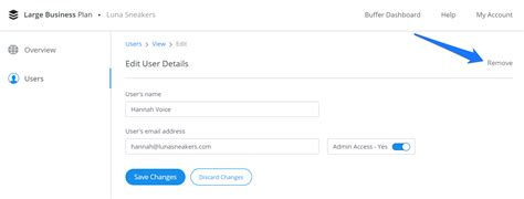 Removing A User From Your Organization Buffer Help Center