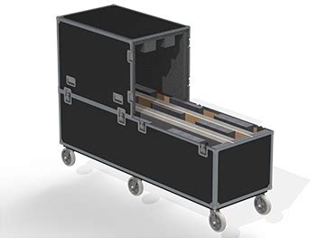 Custom Built Clamshell Cases For Shipping US Case