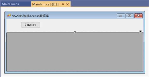 C Vs2019 Winfrm应用程序连接access数据库，并简单实现数据库表的数据查询、显示 Jeremywu 博客园