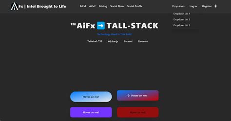 Github Aifxapptall Stack V100 Darkmode Laravel Tall Stack