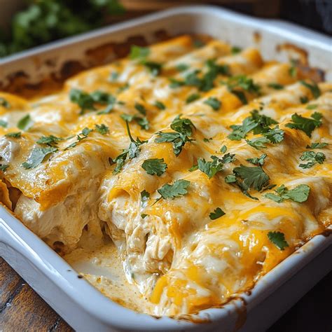 Easy Sour Cream Chicken Enchilada Casserole Recipe Mary Universe