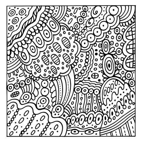 Trippy Pattern Coloring Pages