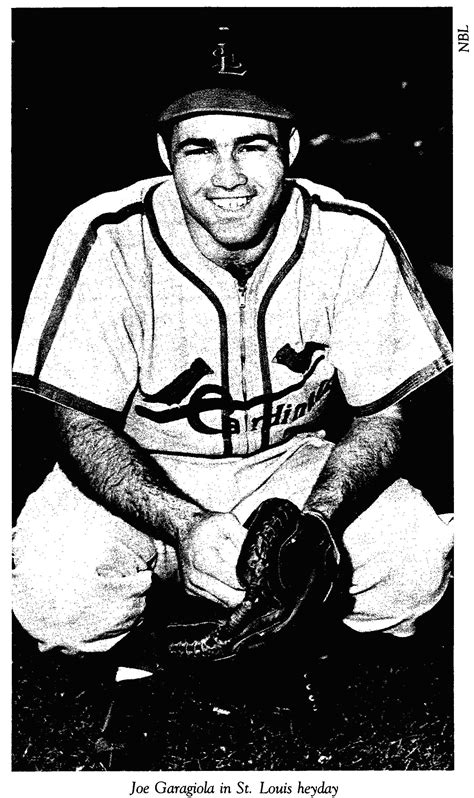 Twenty Year Old Joe Garagiola Plays His 1st Major League Baseball Game For The St Louis