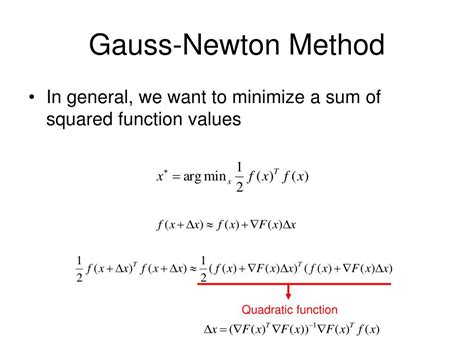 Ppt Methods For Nonlinear Least Square Problems Powerpoint Presentation Id1342987