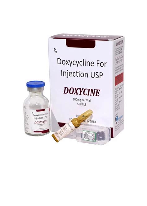 Doxycycline Injection 100 Mg At ₹ 56291vial Panchkula Id