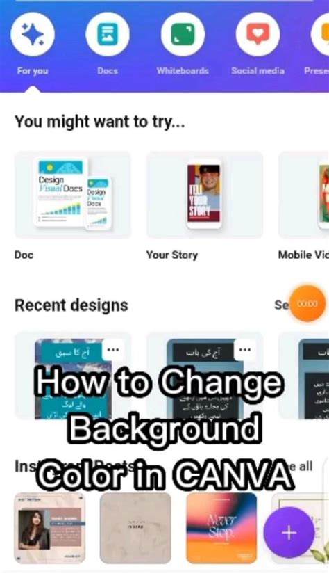 Canva Change Background Color Canva Canvatutorial Canva Tutorial Colorful Backgrounds