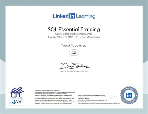 Aman Kumar On Linkedin Sql Dataanalytics Continuouslearning