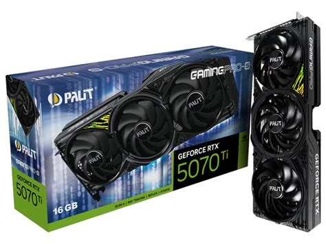 Palit Gamingpro S Geforce Rtx 5070 Ti 16gb Gddr7 Graphics Card [ne7507t019t2 Gb2031u]