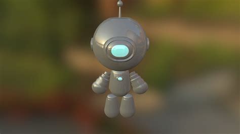 Small Robot Download Free 3d Model By Danrd C335e0d Sketchfab