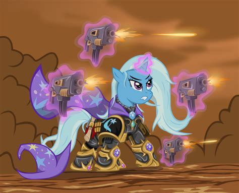 Ponyhammer понихаммер пони вархаммер Trixie Wh Crossover