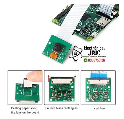 Cámara Para Raspberry Pi 5mp Pixels Electronica Jnc