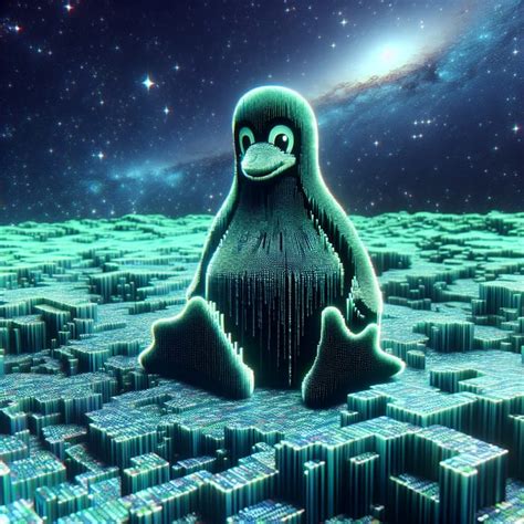 Linux Os Abstract Representation Ai Art Generator Easy Peasyai