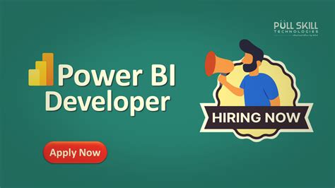Power Bi Developer Full Time Role