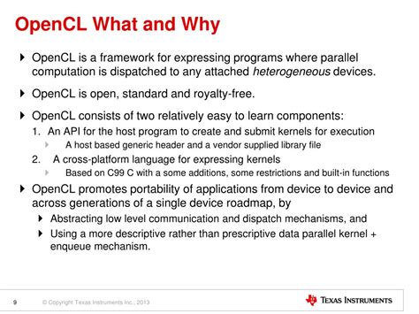 PPT OpenCL PowerPoint Presentation Free Download ID 6660330