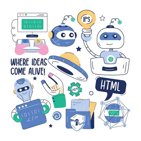 Web Programming Seamless Pattern With Coding And Development Elements Vector Art At