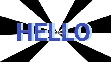 Hello Animation Comic Background Motion Graphic Video Stock Footage Video Of Calligraphy