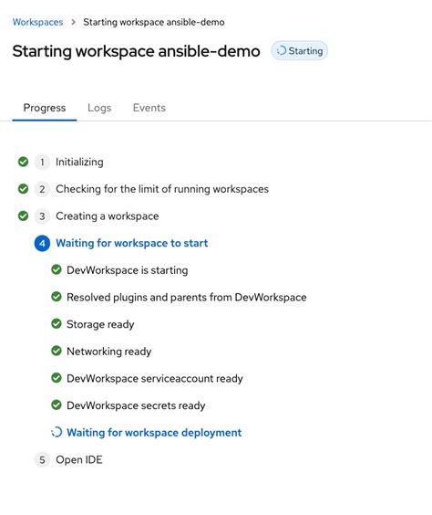Using Ansible Development Workspaces For Automation Content Development Red Hat Ansible