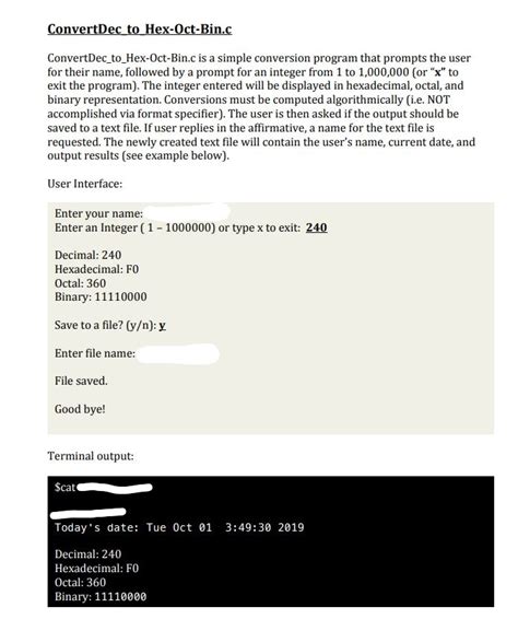 solved convertdec to hex oct bin c