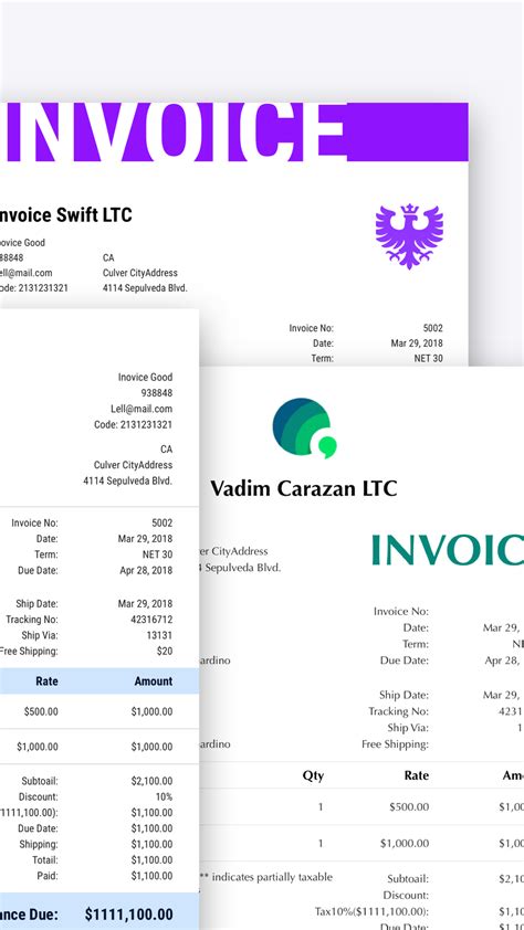 Swift Invoice Invoice Maker For Iphone Download
