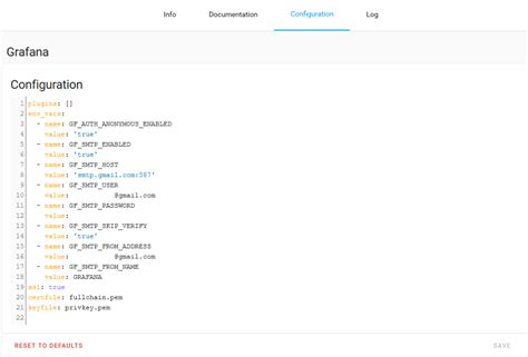 Enable Grafana Alerting