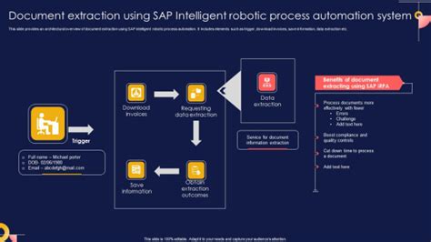 document extraction using sap intelligent robotic process automation