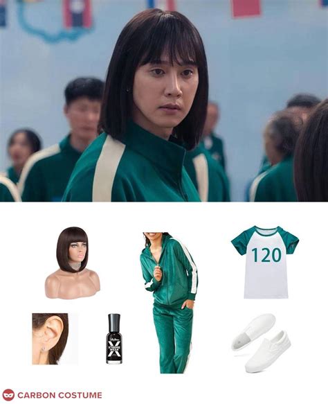 Cho Hyun Ju From Squid Game Costume