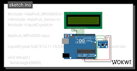 Mpu6050swaliha Copy Wokwi Esp32 Stm32 Arduino Simulator