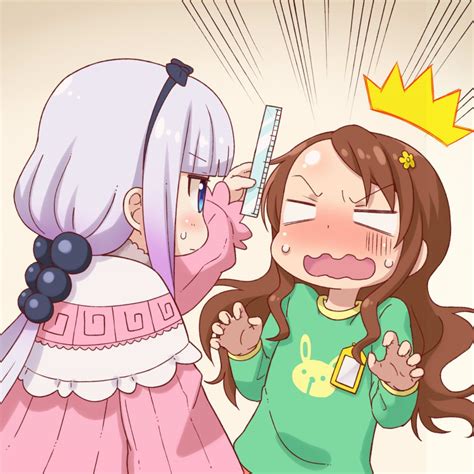 Kanna Kamui And Saikawa Riko Kobayashi San Chi No Maidragon Drawn By Hondarai Danbooru