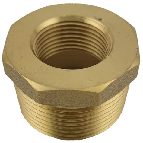 Brass Bsp Reducing Bush Echuca Valves Pty Ltd