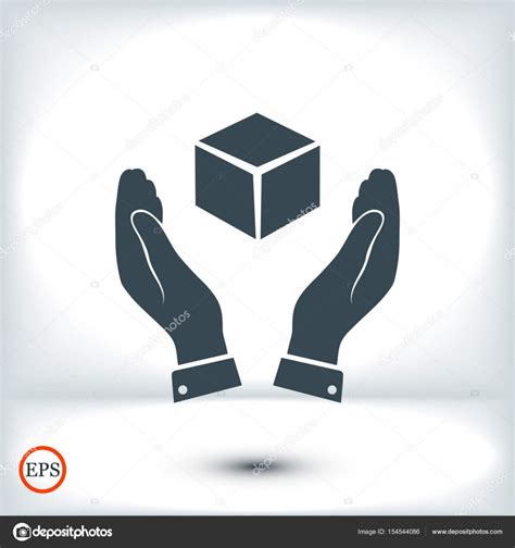 Cube Sign Icon Stock Vector By SimVA
