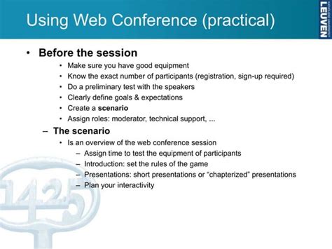 Web Conferencing Pptx