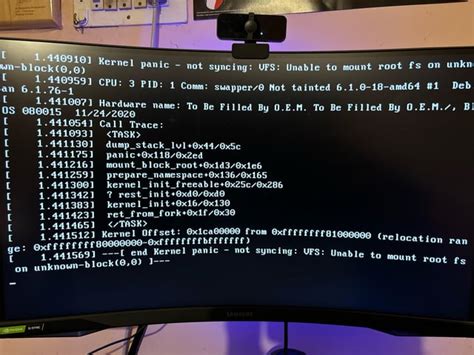 Need Help To Recover From Kernel Panic Rdebian