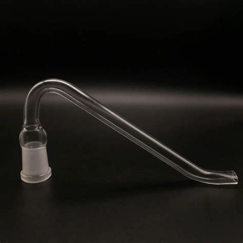 Creative Style Glass J Hook Wiper Adapter For Ash Catcher Bongs