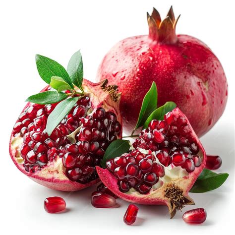 Premium Photo Illustration Ripe Ruby Delight White Scene